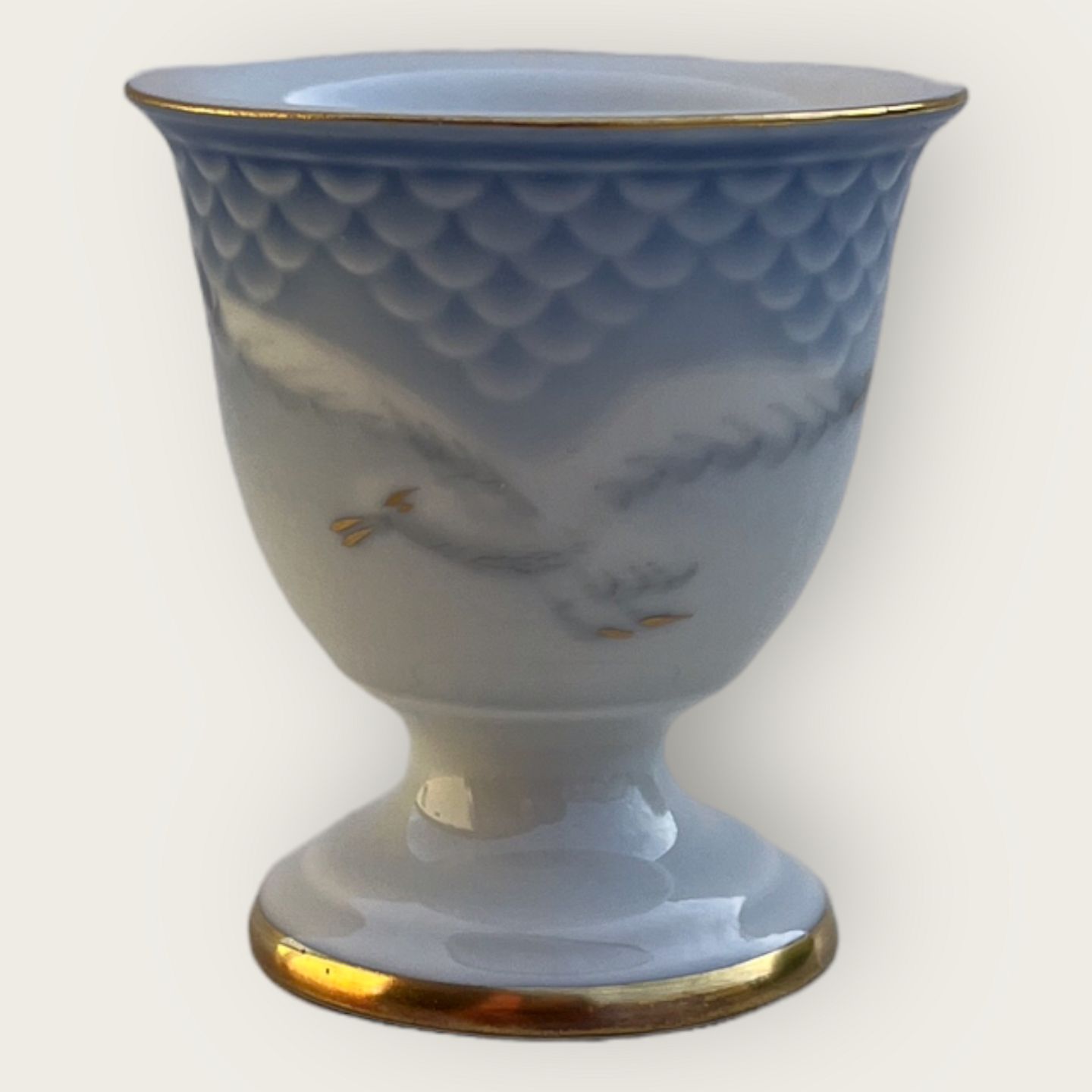 KAD ringen - Bing&Grøndahl * Måge med guld * Æggebæger * #696 * *250Kr ...